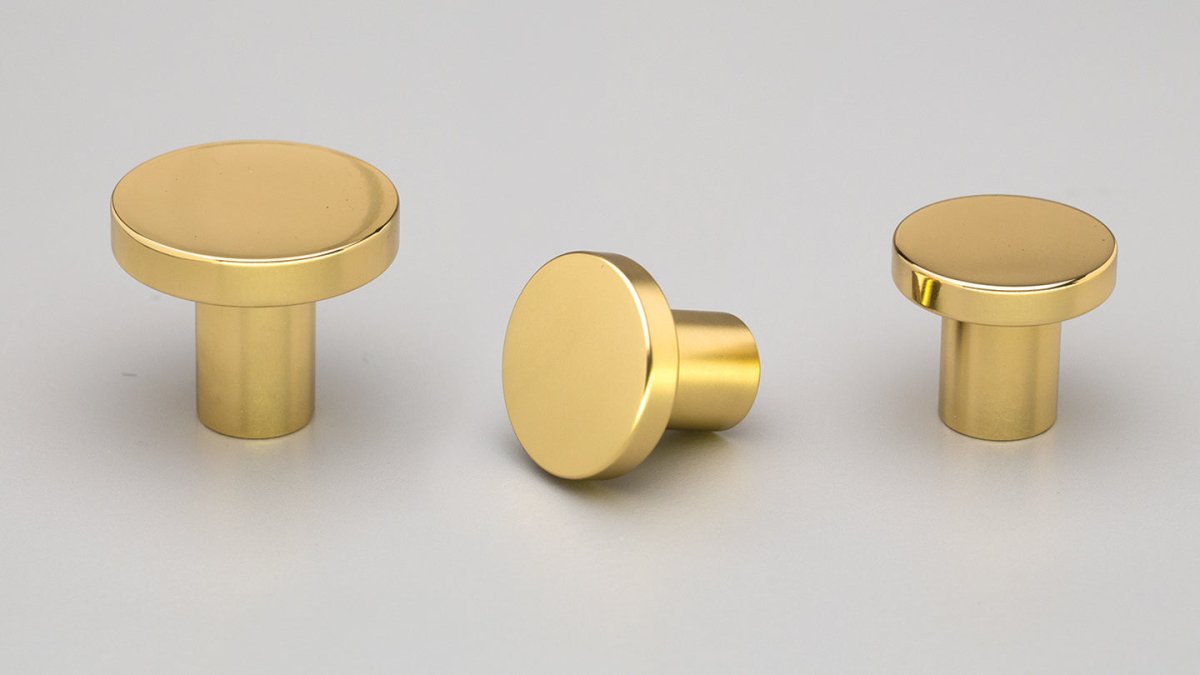 BK45 Bargo Solid Brass Knob By Kethy