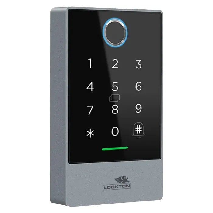 LOCKTON 'E-Series' SMART KEYPAD - Wide - With Fingerscan